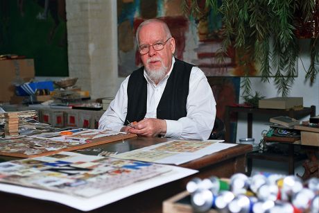 Peter Blake His Studio London Britain Editorial Stock Photo - Stock ...