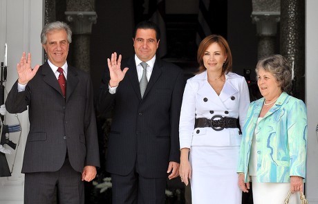 L R Uruguayan President His Panamanian Editorial Stock Photo - Stock ...