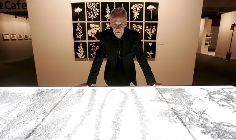 Dutch Artist Jan Hendrix Poses During Editorial Stock Photo - Stock ...