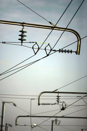 Maintenance Overhead Pantograph Lines Tgv Train Editorial Stock Photo ...