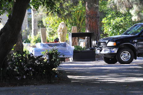 Aftermath Fire Nick Noltes House Malibu Editorial Stock Photo - Stock ...
