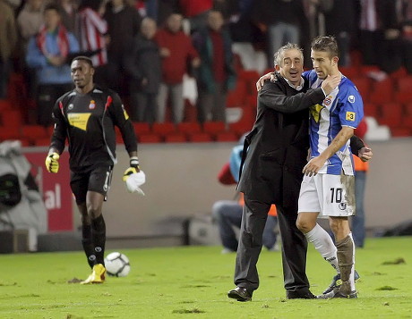Sporting Gijon Coach Spanish Manuel Preciado Editorial Stock Photo ...
