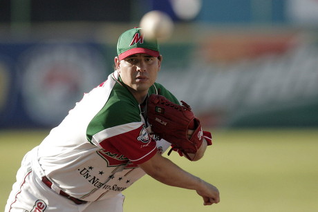Mexican Team Naranjeros De Hermosillos Player Editorial Stock Photo ...