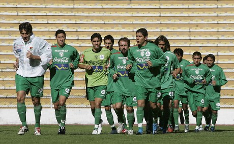 Bolivian National Soccer Team Players Participate Editorial Stock Photo ...