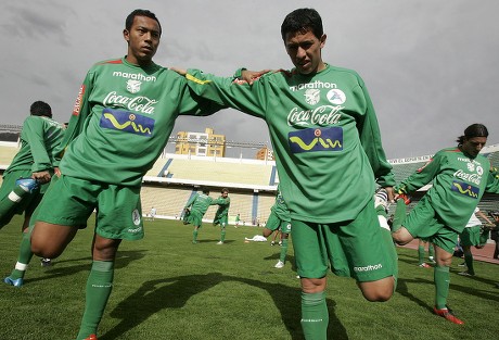 Bolivian National Soccer Team Players Edemir Editorial Stock Photo ...