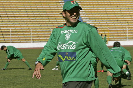 Erwin Sanchez Coach Bolivian Soccer National Editorial Stock Photo ...