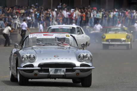 1962 Corvette Driven By Jorge Cortes Editorial Stock Photo - Stock ...