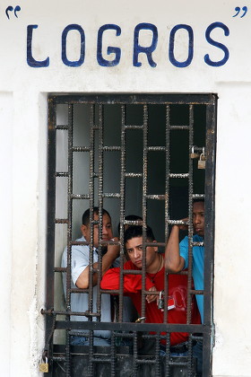 Convicted Men Seen Cell Penitentiary Guayaquil Editorial Stock Photo ...
