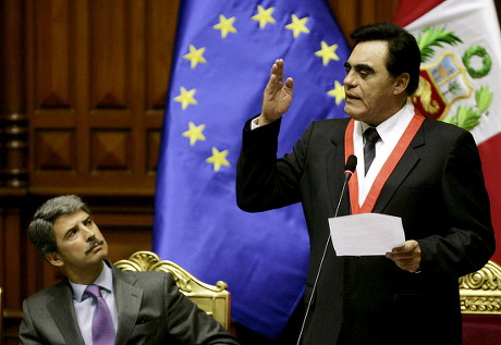 President Peruvian Congress Luis Gonzales Posada Editorial Stock Photo ...