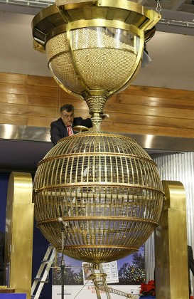 Officer Prepares Golden Hopper Little Balls Editorial Stock Photo ...