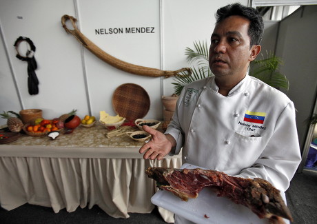 Venezuelan Chef Nelson Mendez Talks He Editorial Stock Photo - Stock ...