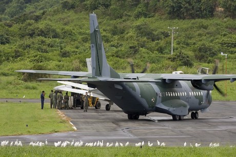 C105 Airplane Brazilian Air Force Prepare Editorial Stock Photo - Stock ...