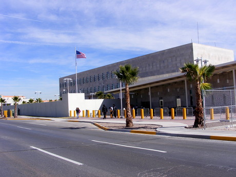 General View New Us Consulate Ciudad Editorial Stock Photo - Stock ...