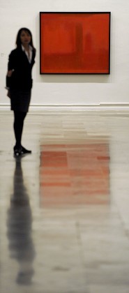 Woman Stands By Spanish Artist Esteban Editorial Stock Photo - Stock ...