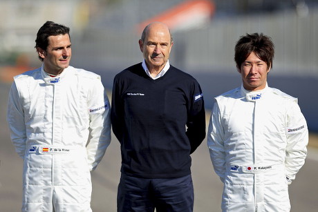 Bmw Sauber Drivers Japanese Kamui Kobayashi Editorial Stock Photo ...