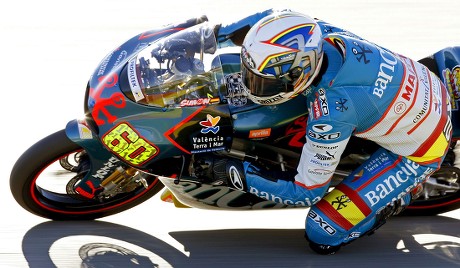 Spanish 125cc Rider Julian Simon Aprilia Editorial Stock Photo - Stock ...