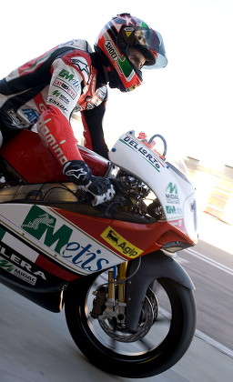 250cc Italian Pilot Roberto Locatelli Team Editorial Stock Photo ...