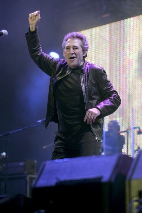Spanish Rock Singer Miguel Rios Gestures Editorial Stock Photo - Stock ...