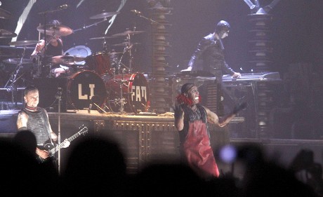 German Band Rammstein Members Perform On Editorial Stock Photo - Stock ...