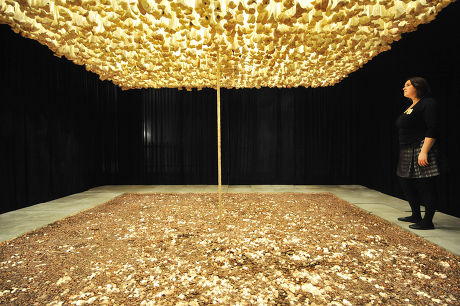 Installation Titled Missionmissions How Build Cathedrals Editorial ...