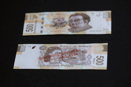 View New Bill 500 Pesos Mexicanos Editorial Stock Photo - Stock Image ...