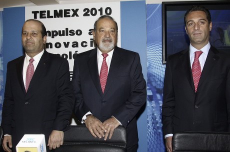 Heads Telmex Carlos Slim Helu C Editorial Stock Photo - Stock Image ...