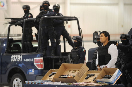 Federal Police Agents Stand Guard By Editorial Stock Photo - Stock ...