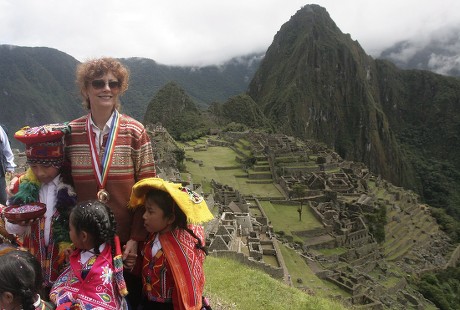 Us Actress Susan Sarandon Poses Cuzco Editorial Stock Photo - Stock ...