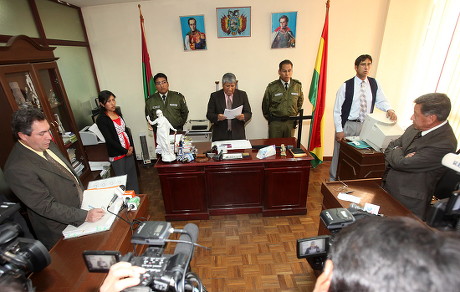 Judge Rene Delgado C Reads Sentence Editorial Stock Photo - Stock Image ...
