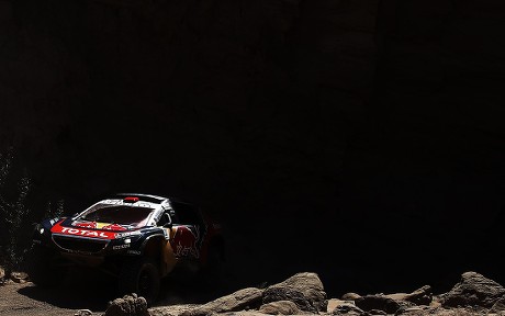 French Cyril Despres David Castera Peugeot Editorial Stock Photo ...