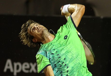 Argentine Tennis Player Guido Pella Action Editorial Stock Photo ...