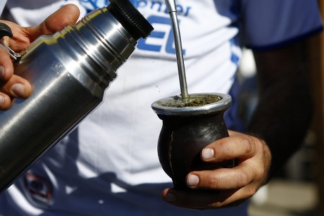 Uruguayan National Soccer Team Supporters Drink Editorial Stock Photo ...