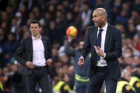 Real Madrids French Head Coach Zinedine Editorial Stock Photo - Stock ...