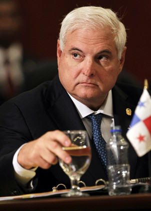 President Panama Ricardo Martinelli Participates During Editorial Stock ...