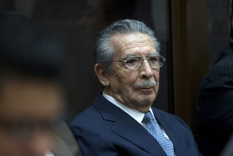 Former Guatemalan General Jose Efrain Rios Editorial Stock Photo ...