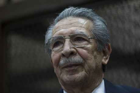 Former Guatemalan General Jose Efrain Rios Editorial Stock Photo ...