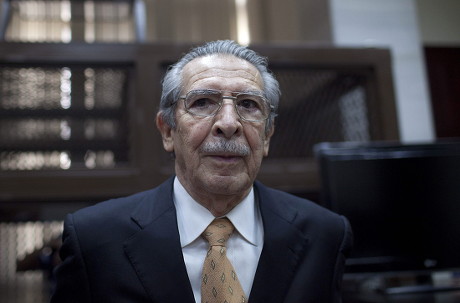 Former Military Dictator Jose Efrain Rios Editorial Stock Photo - Stock ...