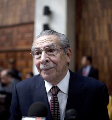 Retired General Jose Efrain Rios Montt Editorial Stock Photo - Stock ...