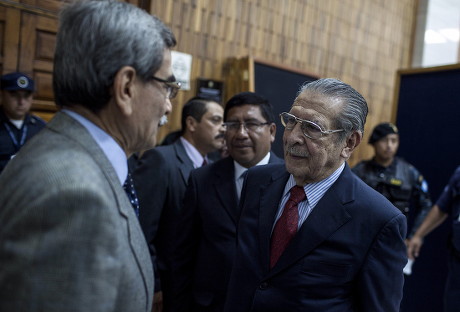 Guatemalan Former Dictator Jose Efrain Rios Editorial Stock Photo ...