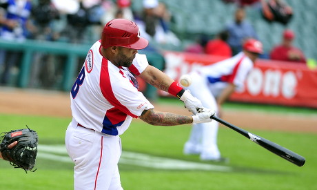 Dominican Baseball Players Celebrate Their Victory Editorial Stock ...