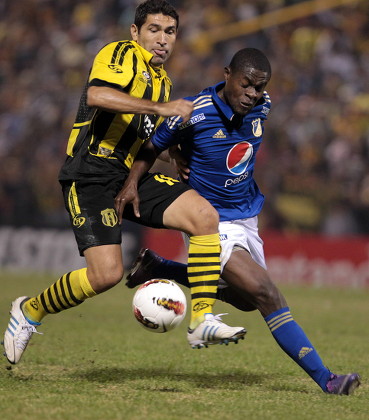 Wilberto Cosme R Millonarios Vies Ball Editorial Stock Photo - Stock ...