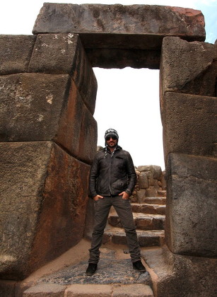 Colombian Singer Juanes Poses Inca Fortress Editorial Stock Photo ...