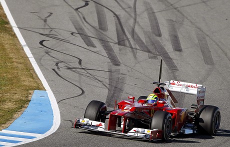 Spain Formula One Training - Feb 2012 Stock Pictures, Editorial Images ...