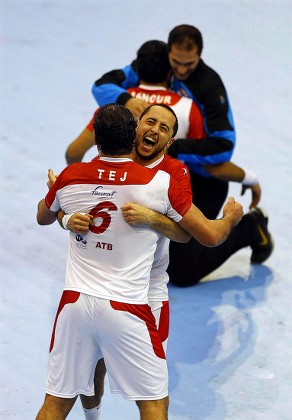 Tunisian Players Abdelhak Ben Salah C Editorial Stock Photo - Stock ...