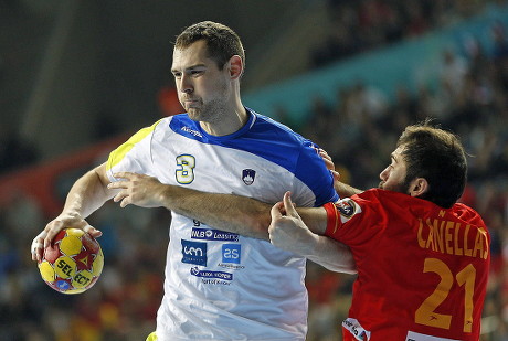 Spanish Handball Team Players Joan Canellas Editorial Stock Photo ...