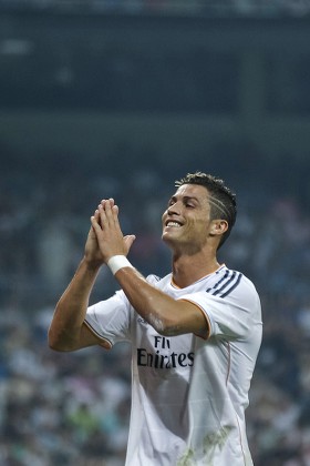Real Madrids Portuguese Striker Cristiano Ronaldo Editorial Stock Photo ...