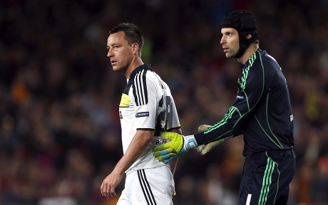 Chelsea Fc Goalkeeper Petr Cech R Editorial Stock Photo - Stock Image ...