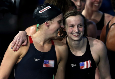 Katie Ledecki R Karlee Bispo Us Editorial Stock Photo - Stock Image ...