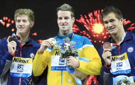 Lr Us Swimmer James Feigen Australian Editorial Stock Photo - Stock ...