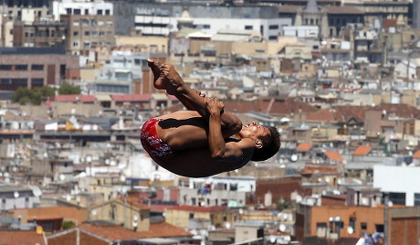 Mexican Diver German Sanchez Competes Males Editorial Stock Photo ...